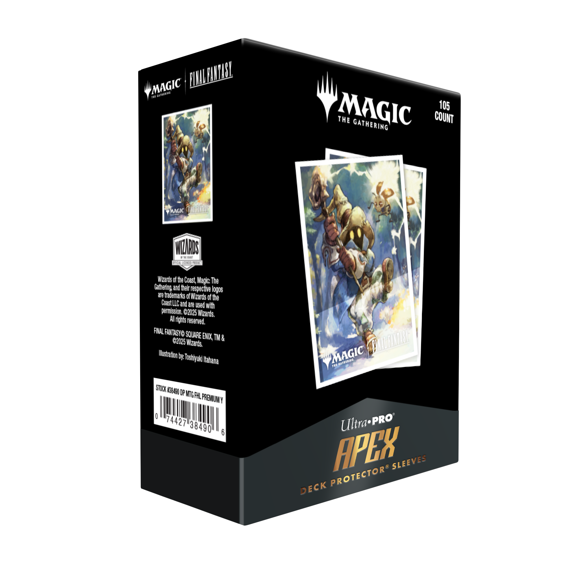 Apex Deck Protector Sleeves: Final Fantasy 105CT - Vivi